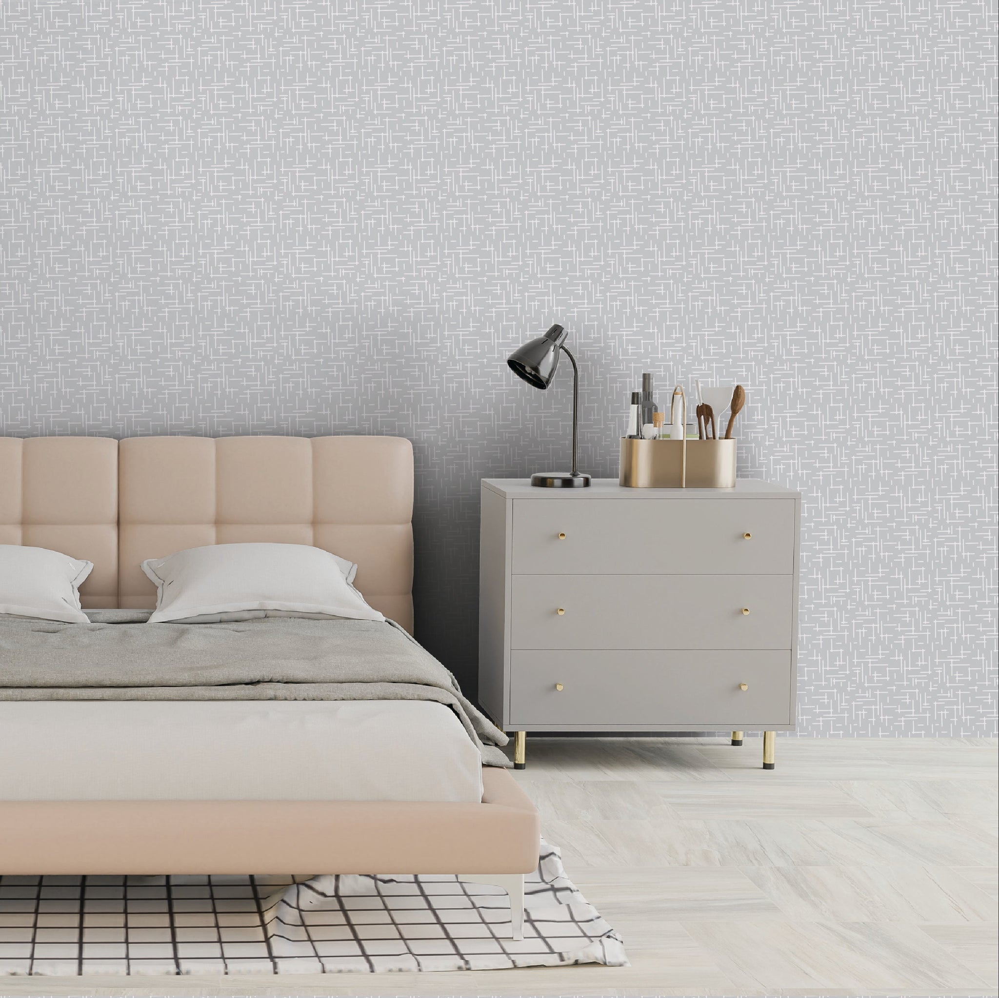 Feather & Fern - Sprout & Bloom Wallpaper | Adhesive 3D Eco Wall Art